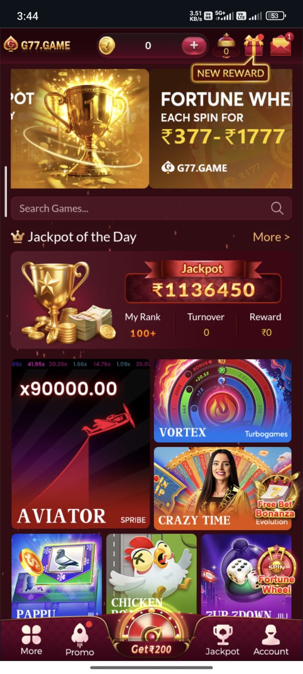 G77 Game - Play, Compete & Win | Ultimate Online Gaming Experience